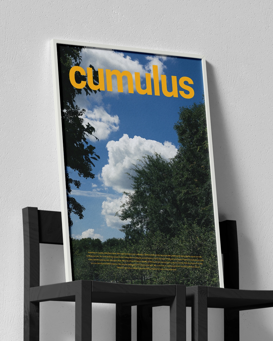 그림·사진 > 인테리어 포스터 플랜테리어 감성 숲 구름 시리즈 08 cumulus | 오늘의집 쇼핑