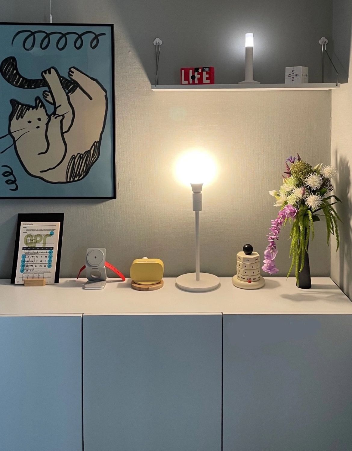 '모노 더높은 수납장 1200 E0목재 LPM 다용도 슬림 선반 와이드 수납장' 제품으로 꾸민 유저들의 스타일링샷 | 오늘의집 유저들의 집꾸미기